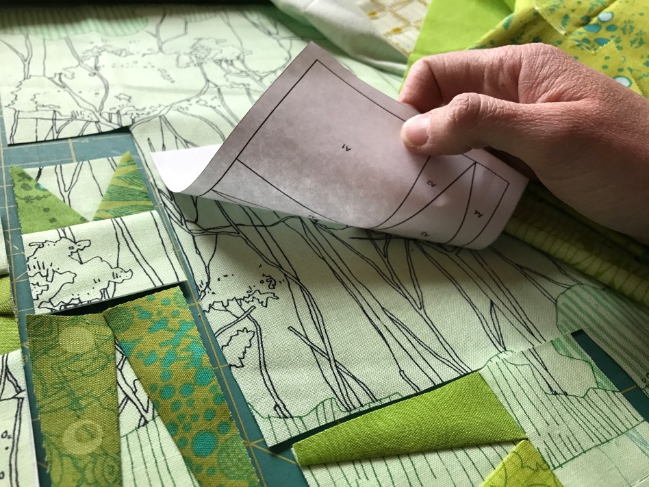 starry sky block | Night Quilter