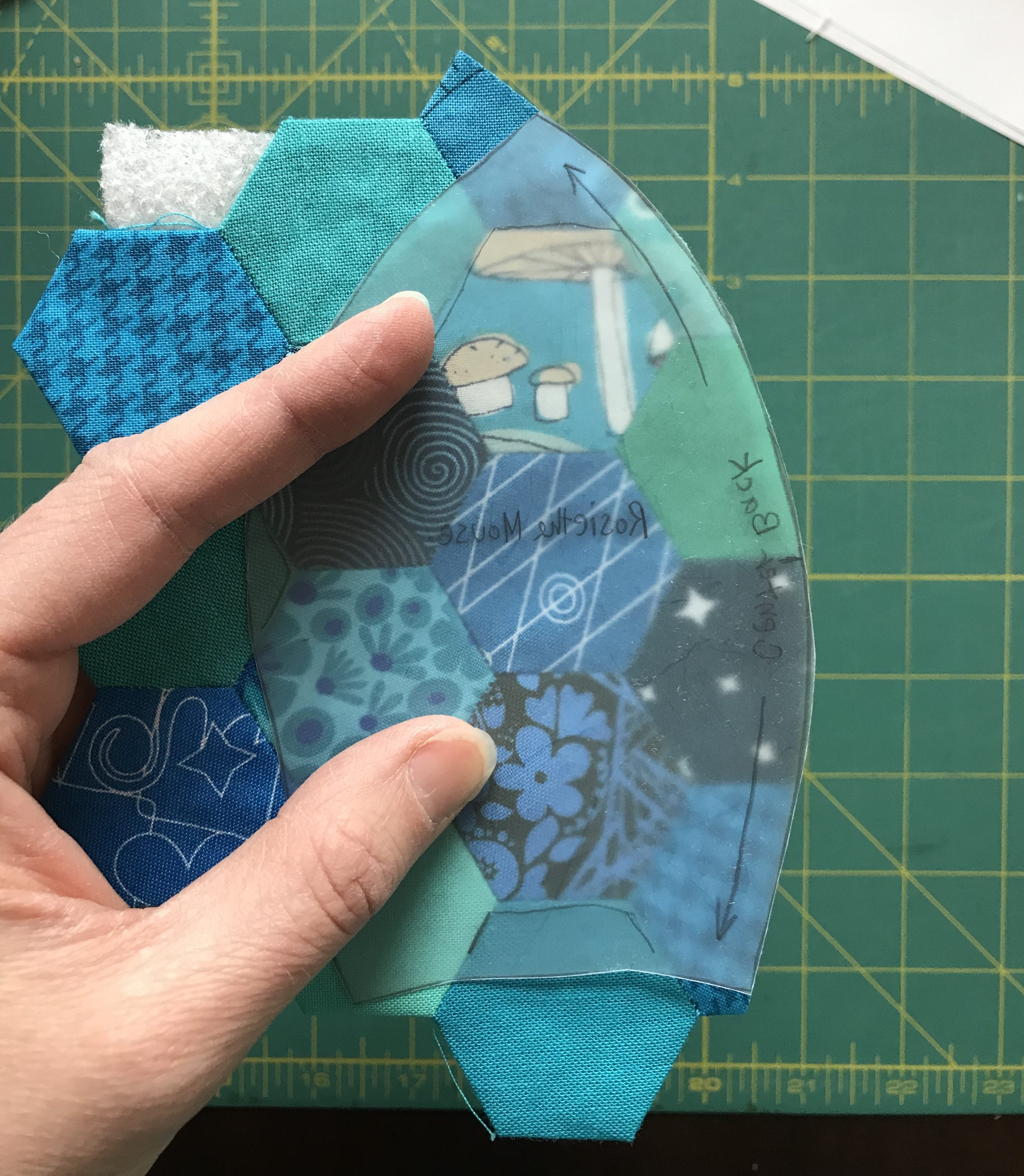 A Stitch in Time EPP Book Tour: Mummy Rosie Mouse | Night Quilter