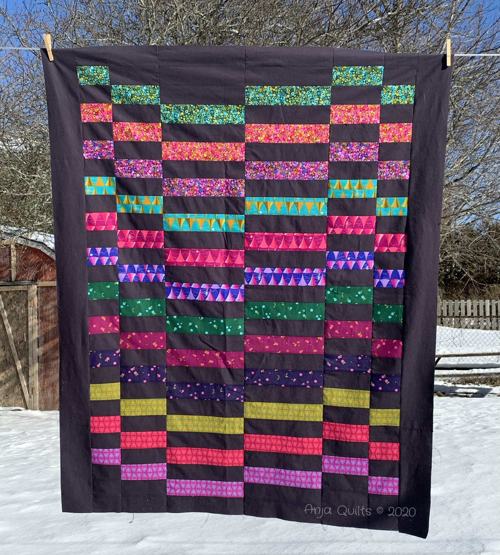 Staggered Quilt Tester Highlights Reel | Night Quilter