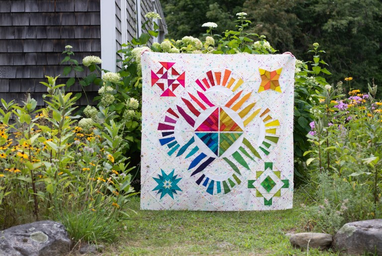 Night Quilter | I grab a needle and thread once the kids are in bed